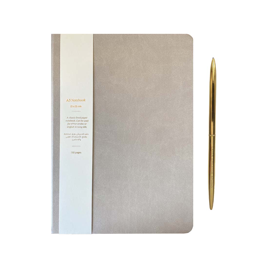 A5 Classic Notebook - Grey – Layer Creative Studio